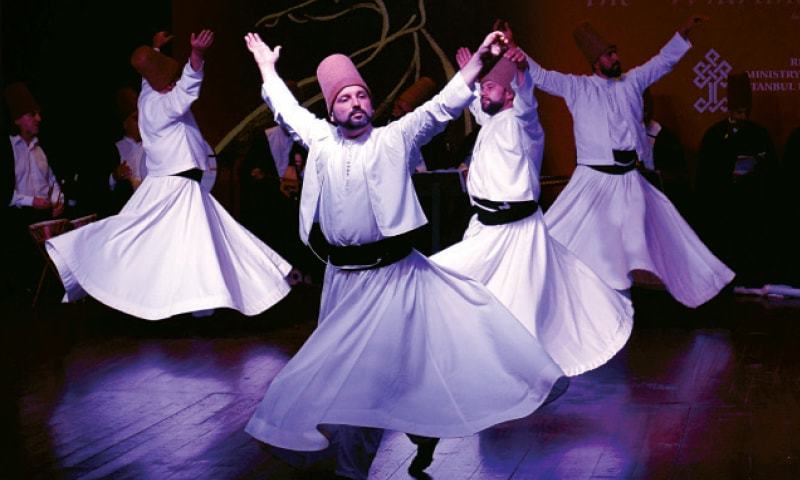 Whirling Dervishes hold audience spellbound - Pakistan - DAWN.COM