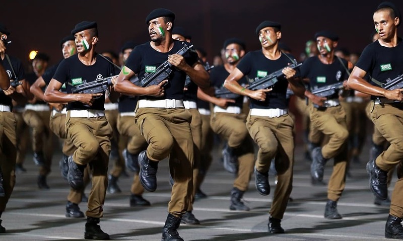Saudi security forces display military might ahead of Haj - World ...