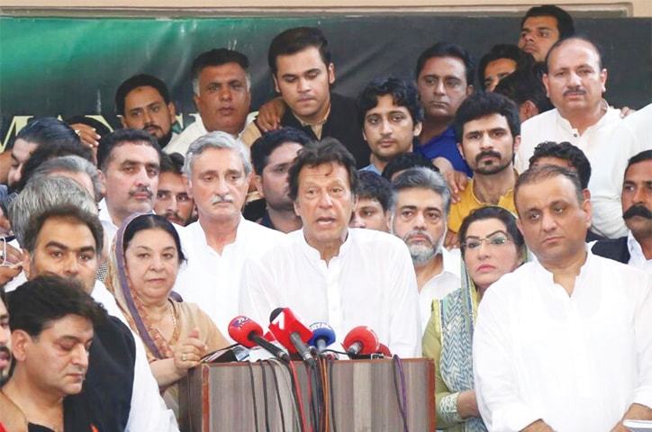 To vote for PML-N is to vote for corruption: Imran - Newspaper - DAWN.COM