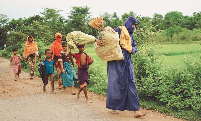 Over 400 die as Myanmar army steps up crackdown on Rohingya militants ...
