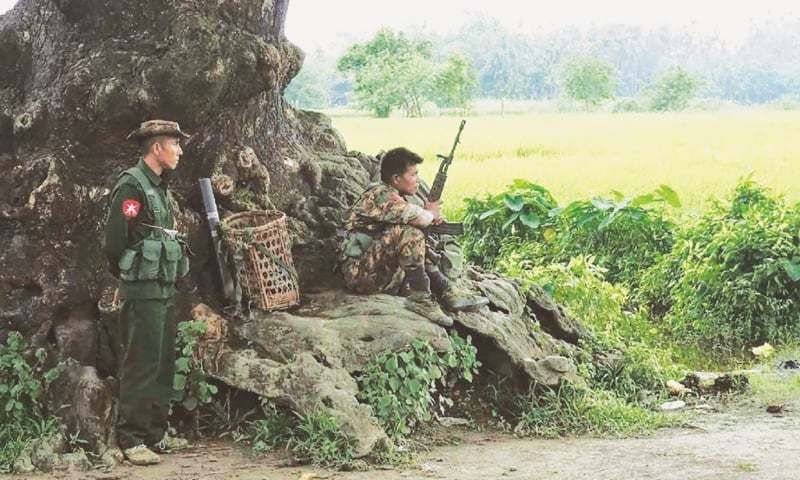 Machetes vs machine guns: Rohingya militants outgunned in Myanmar ...