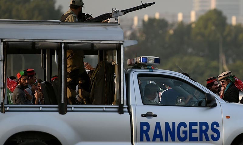 Rangers' deployment in Islamabad extended for 90 more days - Pakistan ...
