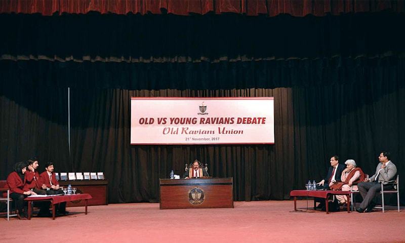 Old Ravians beat youngsters in debate contest - Newspaper - DAWN.COM