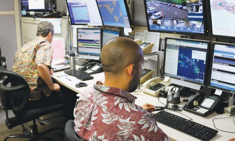 Attack siren blares in Hawaii for first time since Cold War - World ...