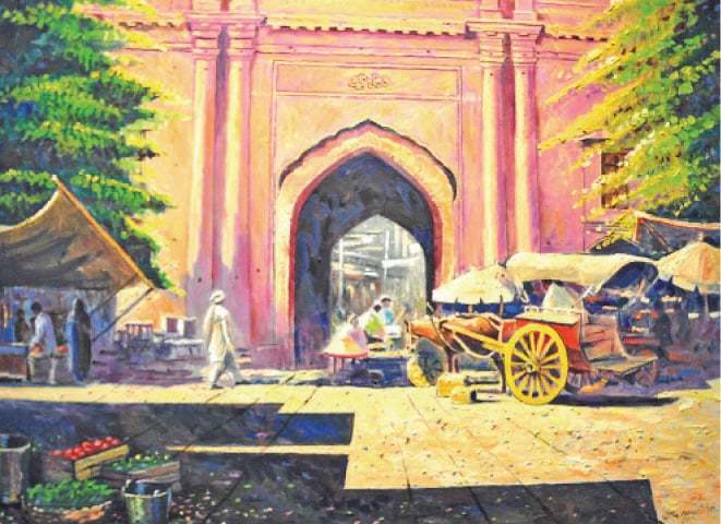Exhibition showcases paintings of Pakistan’s landscapes - Newspaper ...