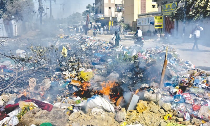 Karachi notebook: Arrested for dumping trash? - Pakistan - DAWN.COM