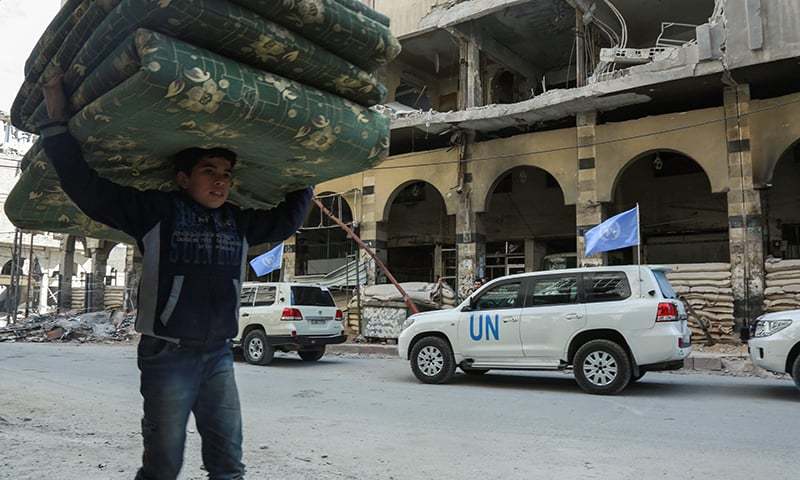 Civilian suffering worse than ever in 7-year Syria war: UN - World ...