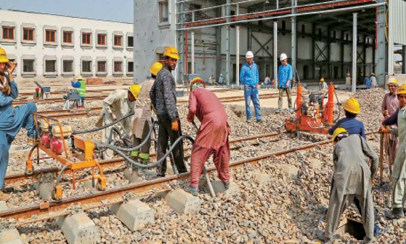 The launch pad of Orange Line train - Newspaper - DAWN.COM
