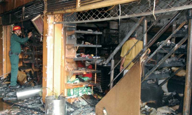 Five die in bakery blaze - Newspaper - DAWN.COM