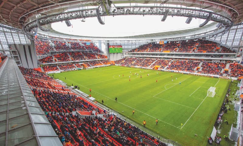 Russia’s World Cup stadium ‘doesn’t sway in wind’ - Newspaper - DAWN.COM