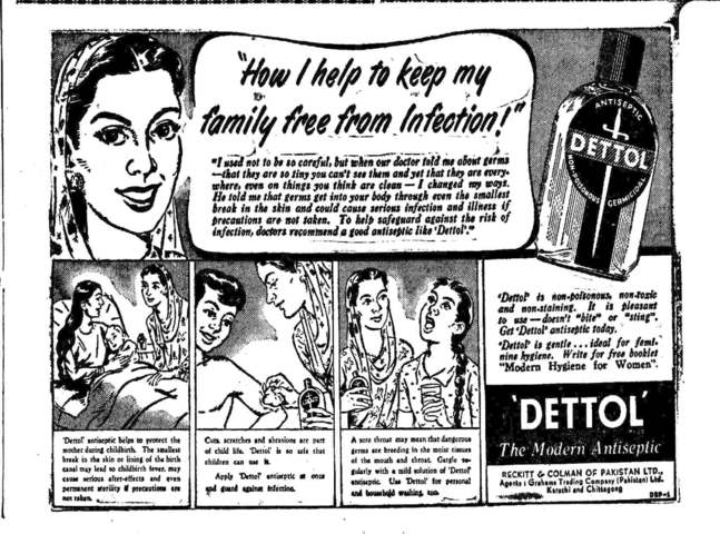 Dettol: protector of every household - The Dawn Of Advertising (1947 ...