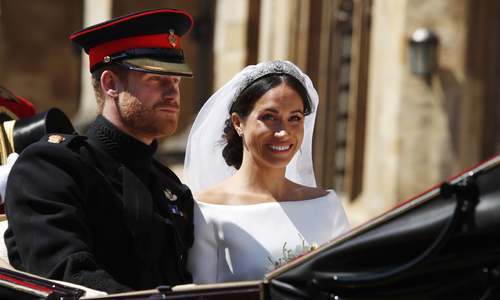 In pictures: Prince Harry and Meghan Markle's fairy tale royal wedding ...