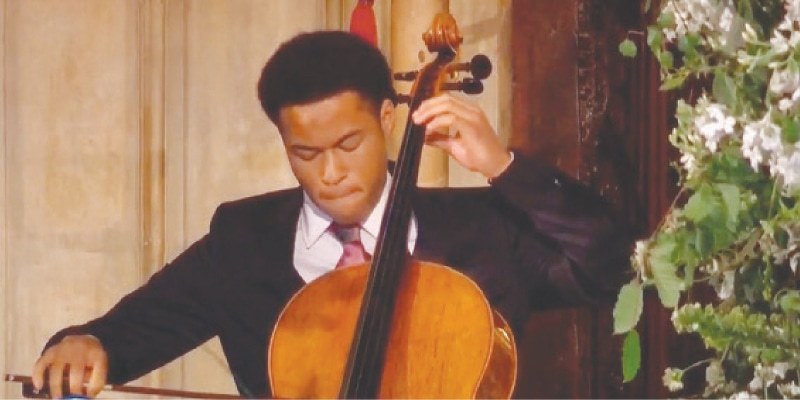 Teenage cellist thrust to global fame at royal wedding - Newspaper ...