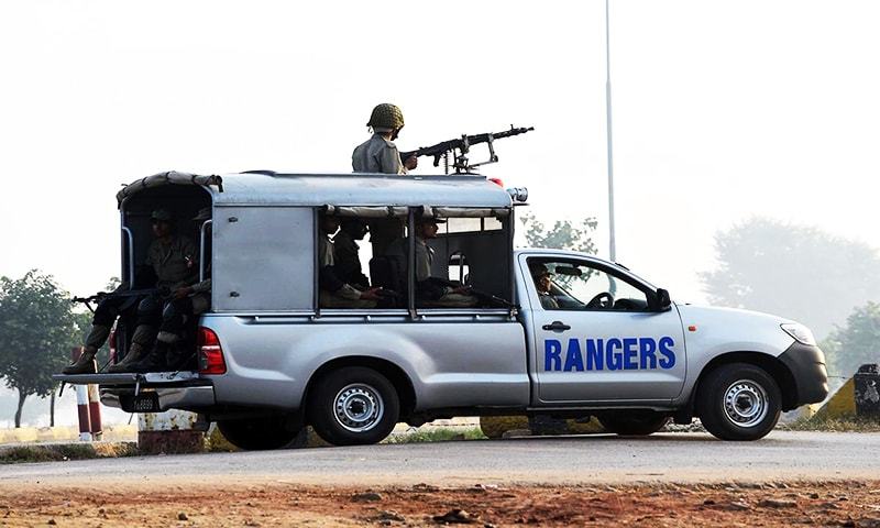 Extension in Rangers stay in Punjab - Pakistan - DAWN.COM