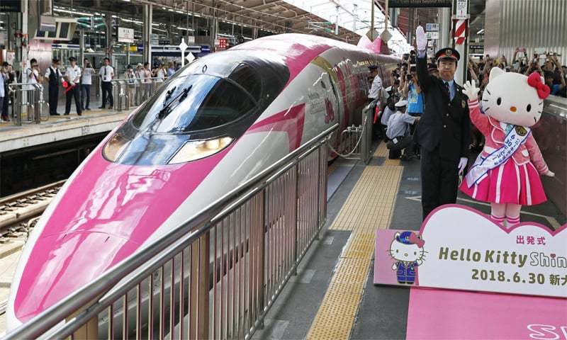 All aboard the Hello Kitty train! - Recent - Aurora