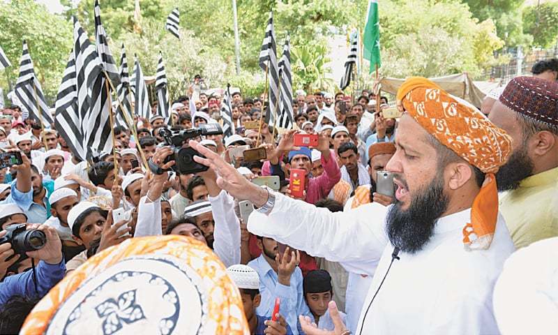 GDA-MMA rallies across Sindh against ‘rigged’ elections - Pakistan ...