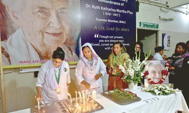 Homage paid to Dr Ruth Pfau on her first death anniversary - Pakistan ...