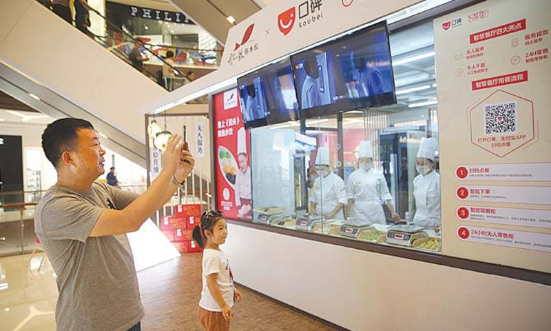 Self-service dining taking off in China - Newspaper - DAWN.COM