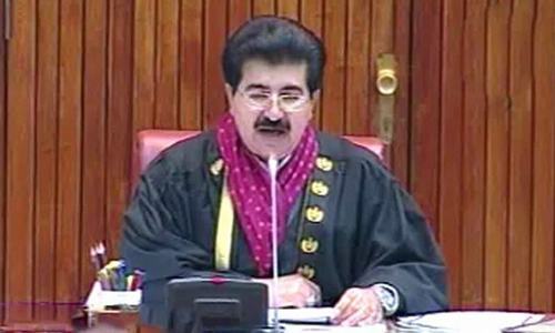 Sanjrani raises trade imbalance with Chinese team - Business - DAWN.COM