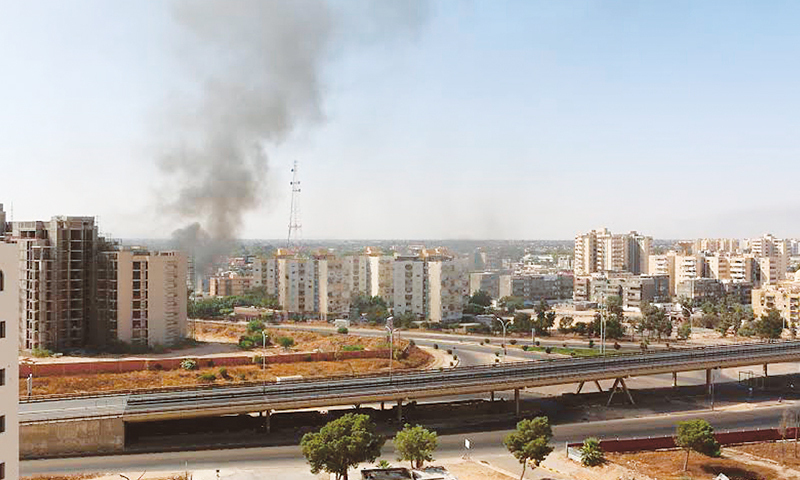 Clashes rage in Tripoli as UN calls for talks - World - DAWN.COM