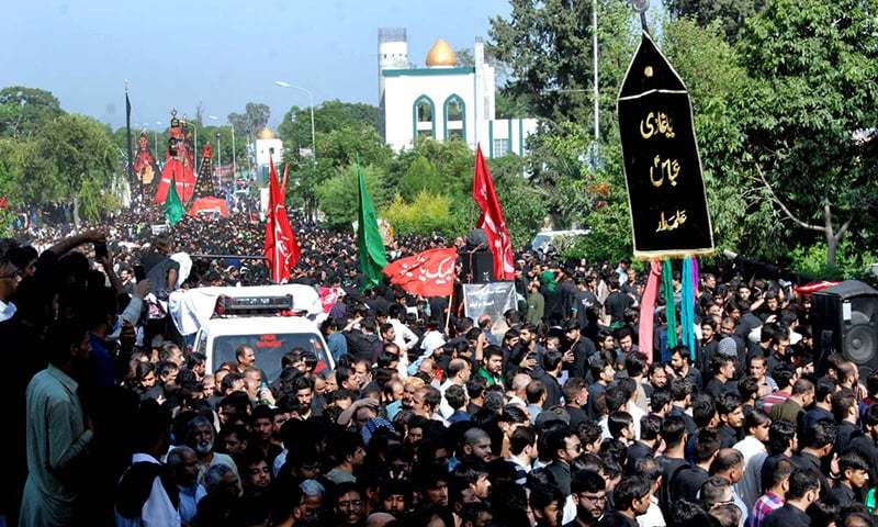 Muharram 9 observed across Pakistan amid tight security - Pakistan ...