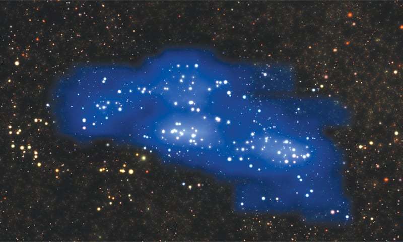 Giant galaxy supercluster found lurking in early Universe - Newspaper ...