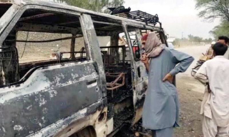 6 burn to death as petrol-laden wagon collides with truck in Machh ...