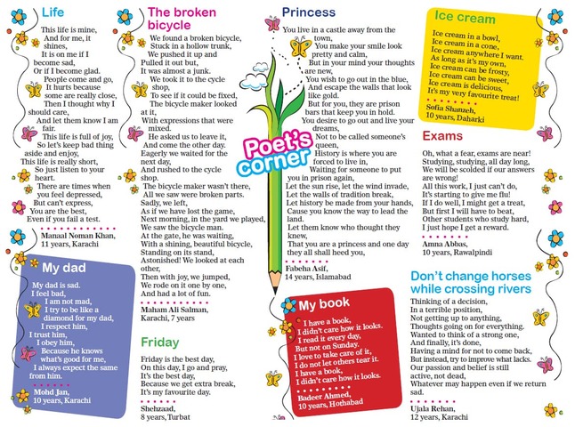 Poet Corner - Newspaper - DAWN.COM