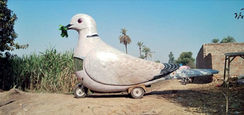 Dove-shaped float to promote peace, collect dam funds - Newspaper ...