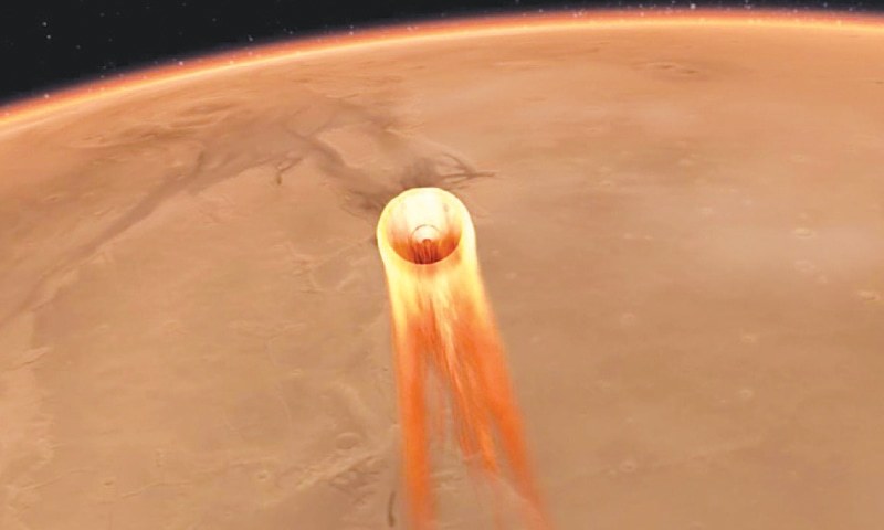 Nasa counts down to landing of Martian quake-sensor - World - DAWN.COM