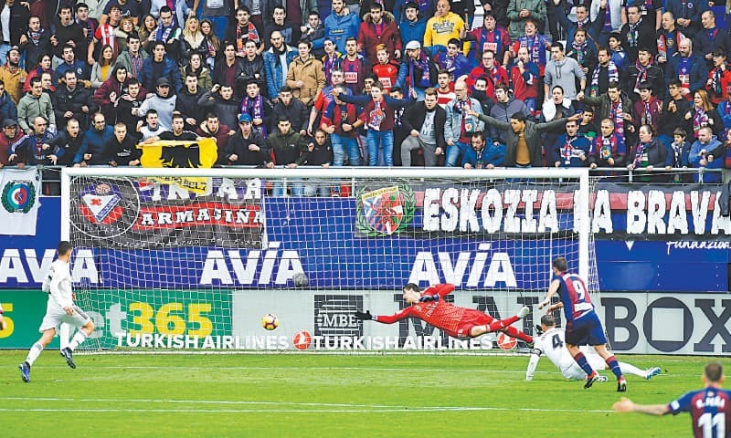 Eibar humiliate Solari’s dire Real - Newspaper - DAWN.COM