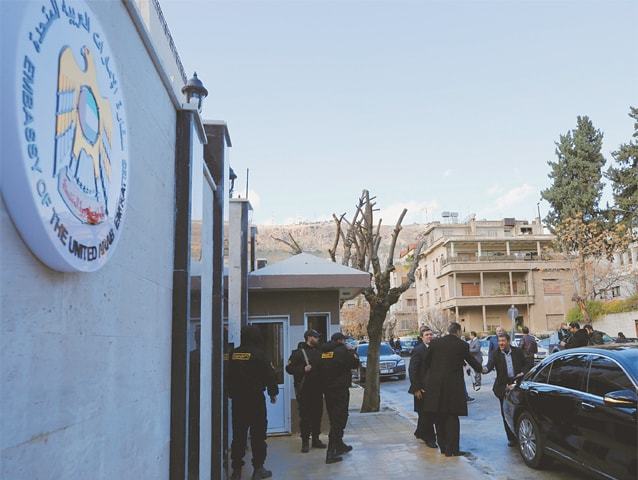UAE reopens embassy in Syrian capital, boosting Assad - World - DAWN.COM