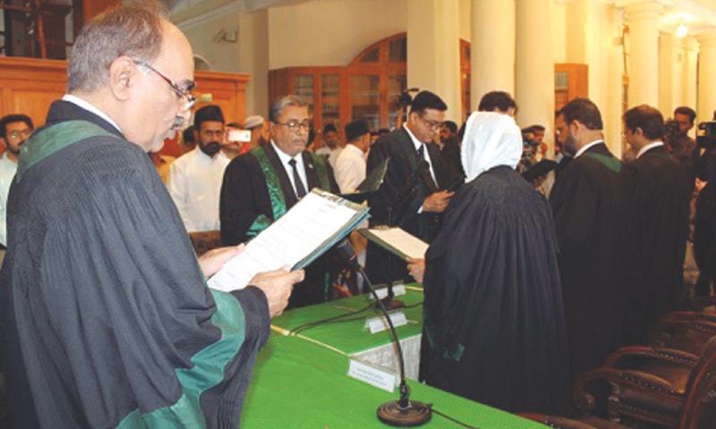 Six permanent judges of SHC sworn in - Pakistan - DAWN.COM
