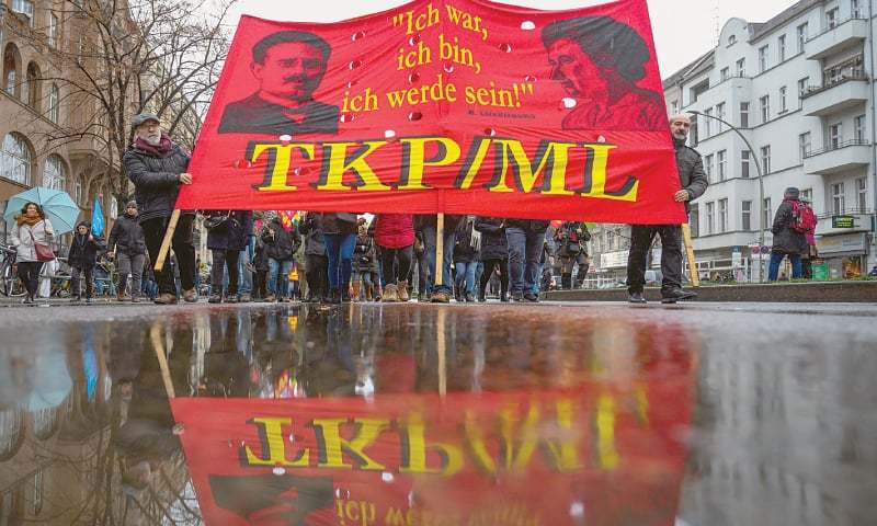 German left honours communist leaders on 100th anniversary - Newspaper ...