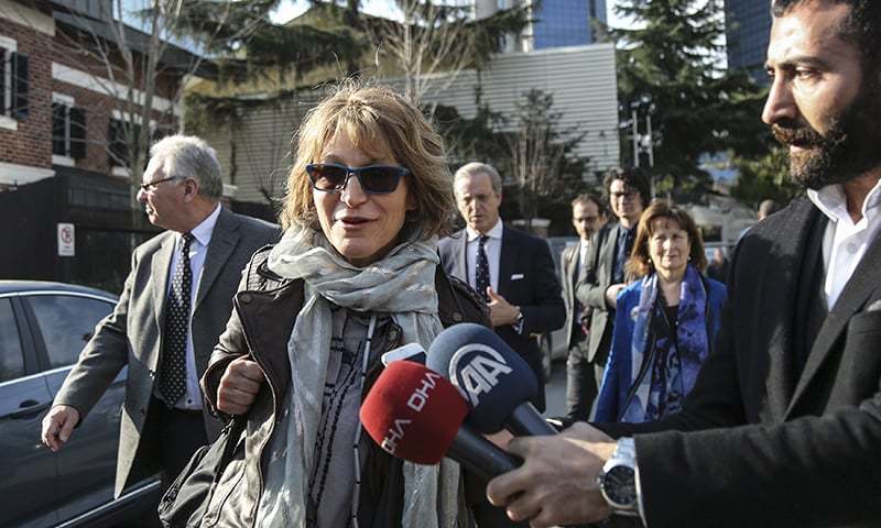UN rights envoy at Saudi consulate in Istanbul for Khashoggi - World ...