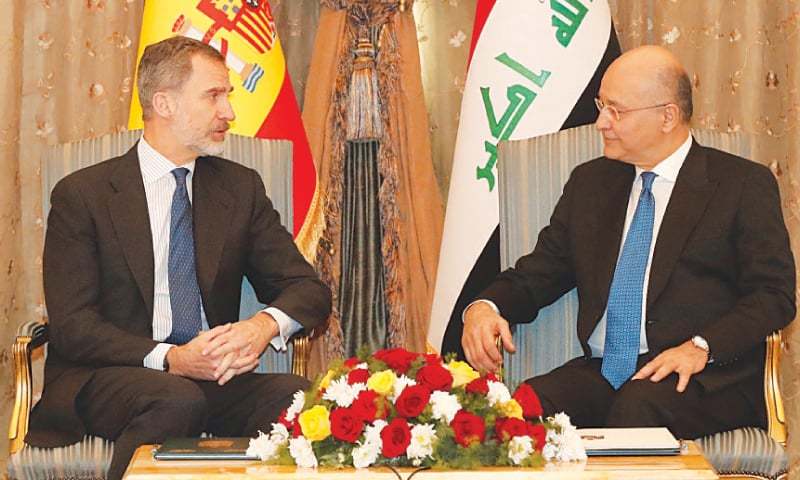 Spain’s king visits Iraq, first in 40 years - Newspaper - DAWN.COM