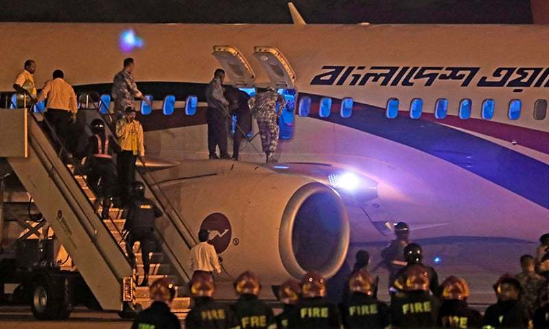 Hijacking foiled on Bangladesh-Dubai flight, suspect killed - World ...