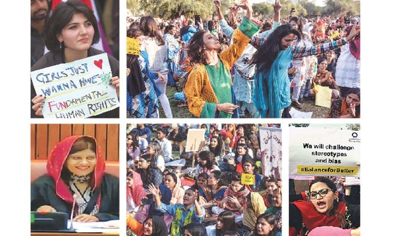 Women rally across Pakistan for rights, end to injustice - Newspaper ...