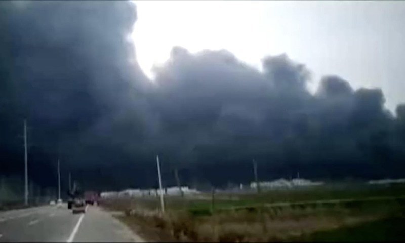 Death toll in China chemical plant blast jumps to 47 - World - DAWN.COM