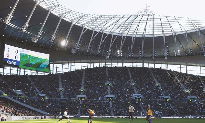 New chapter for Spurs as stadium hosts first game - Newspaper - DAWN.COM