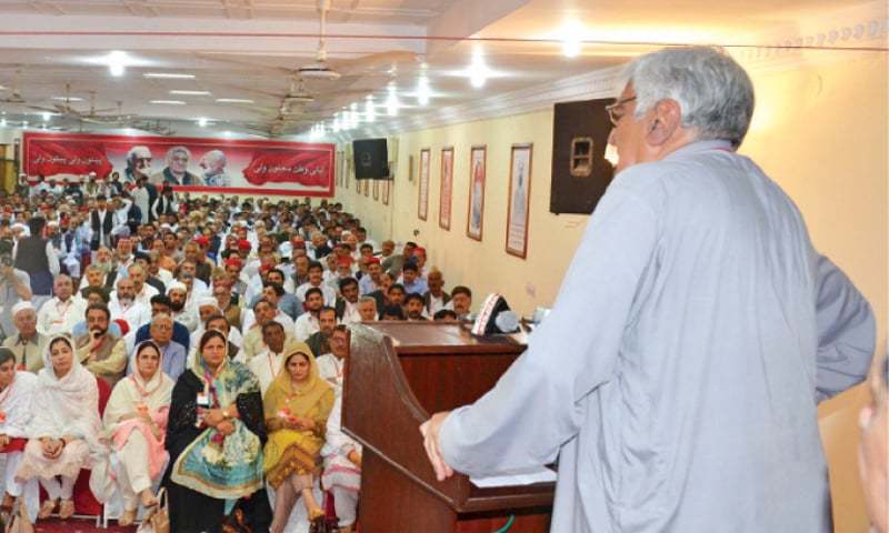 Asfandyar elected ANP central president for sixth time - Pakistan ...