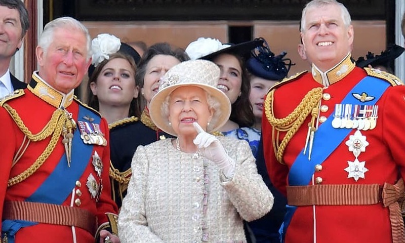 In pictures: Pomp, parade mark official celebration of Queen Elizabeth ...