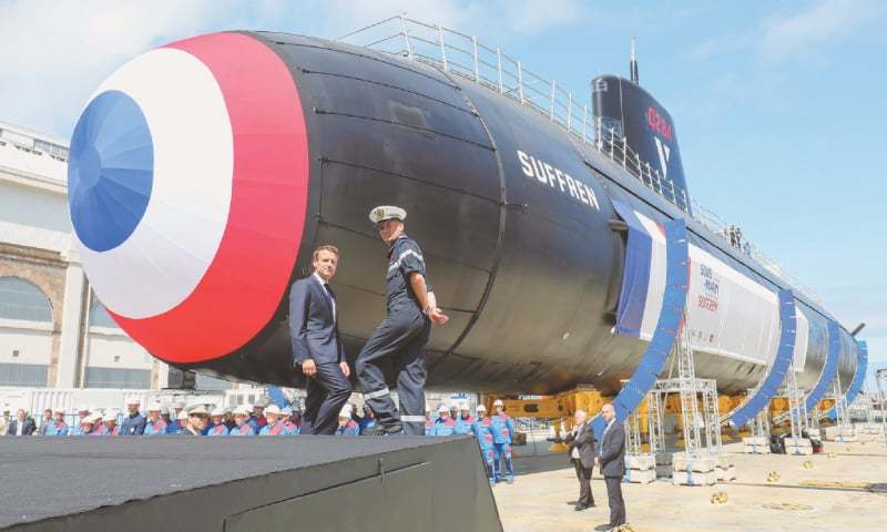 France launches new nuclear-powered attack submarine - World - DAWN.COM