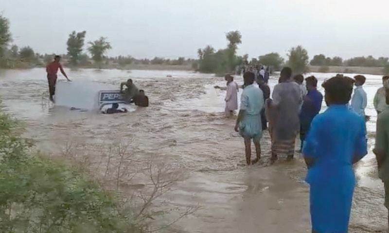 Manchhar Lake rises after weeklong heavy rain in Khirthar range ...