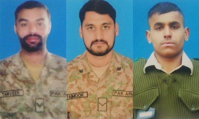 3 Pakistan Army soldiers martyred in LoC firing by Indian forces: ISPR ...