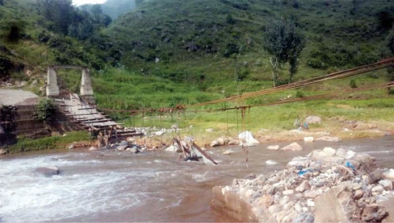 Reconstruction of flood-hit bridge demanded - Newspaper - DAWN.COM