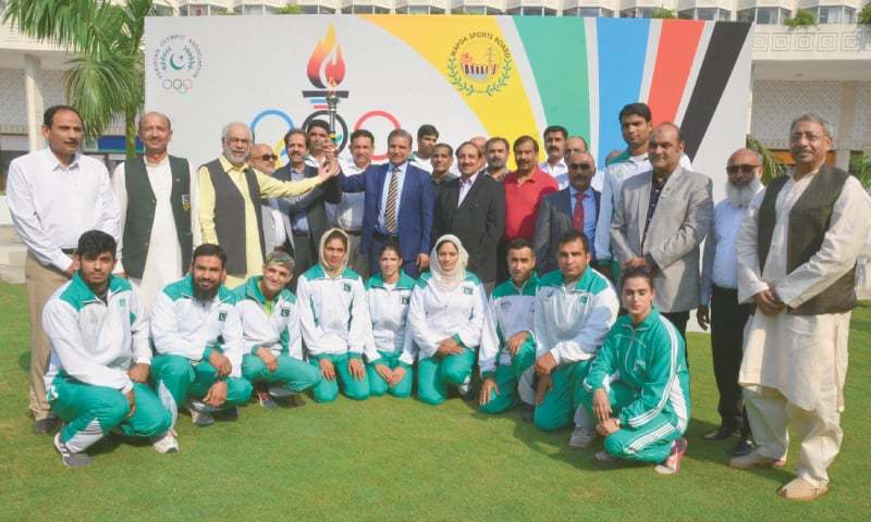 Wapda hosts National Games torch - Newspaper - DAWN.COM