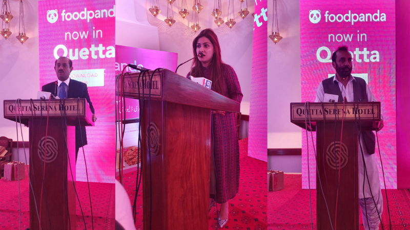 And now it's Quetta that foodpanda has painted pink. Here's how ...