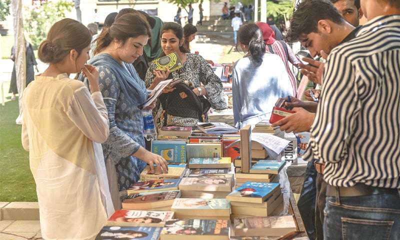Two-day book fair opens at IVS - Newspaper - DAWN.COM