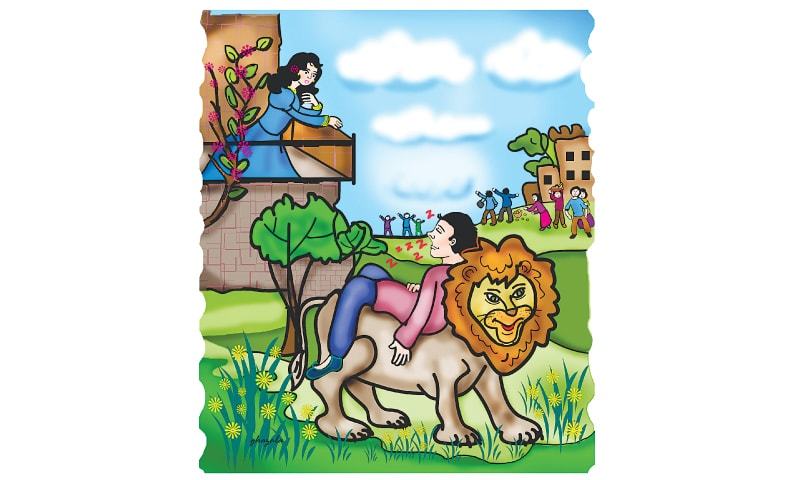 Story Time: The lion rider - Newspaper - DAWN.COM